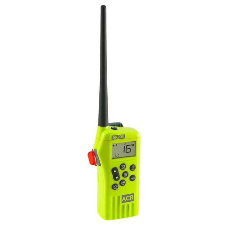 ACR SR203 GMDSS VHF Handheld Marine Survival Radio