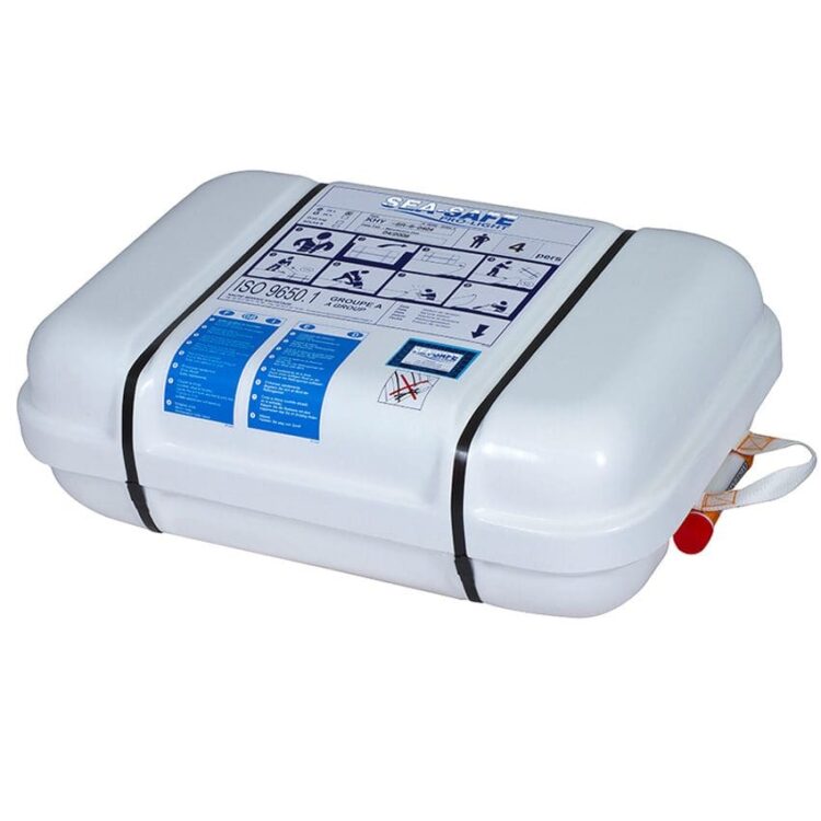 SeaSafe Pro-Light Container Life Raft - SOLAS B, +24hr & -24hr packs