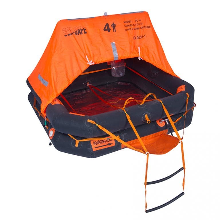 SeaSafe Pro-Light Container Life Raft - SOLAS B, +24hr & -24hr packs