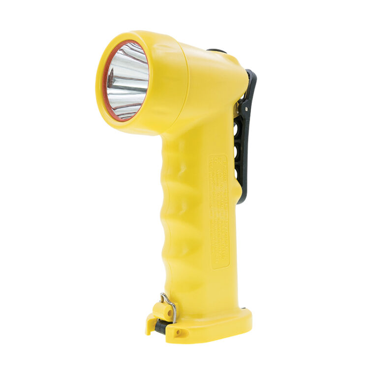 Safety Rescue Torch Right Angle LED, EX-2280, ATEX - SeaSafe Systems Ltd